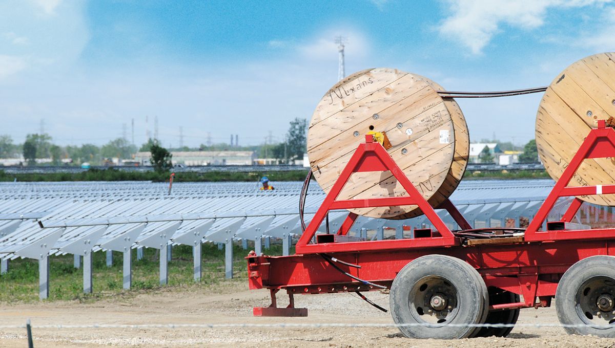 Nexans - Photovoltaic: climate-resistant cables in Canada